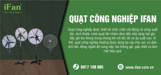 Quạt hút mùi - Quạt hút khói nhà bếp công nghiệp iFan Group