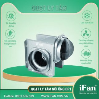 Bảng giá quạt thông gió nối ống năm 2025 tại iFan Group